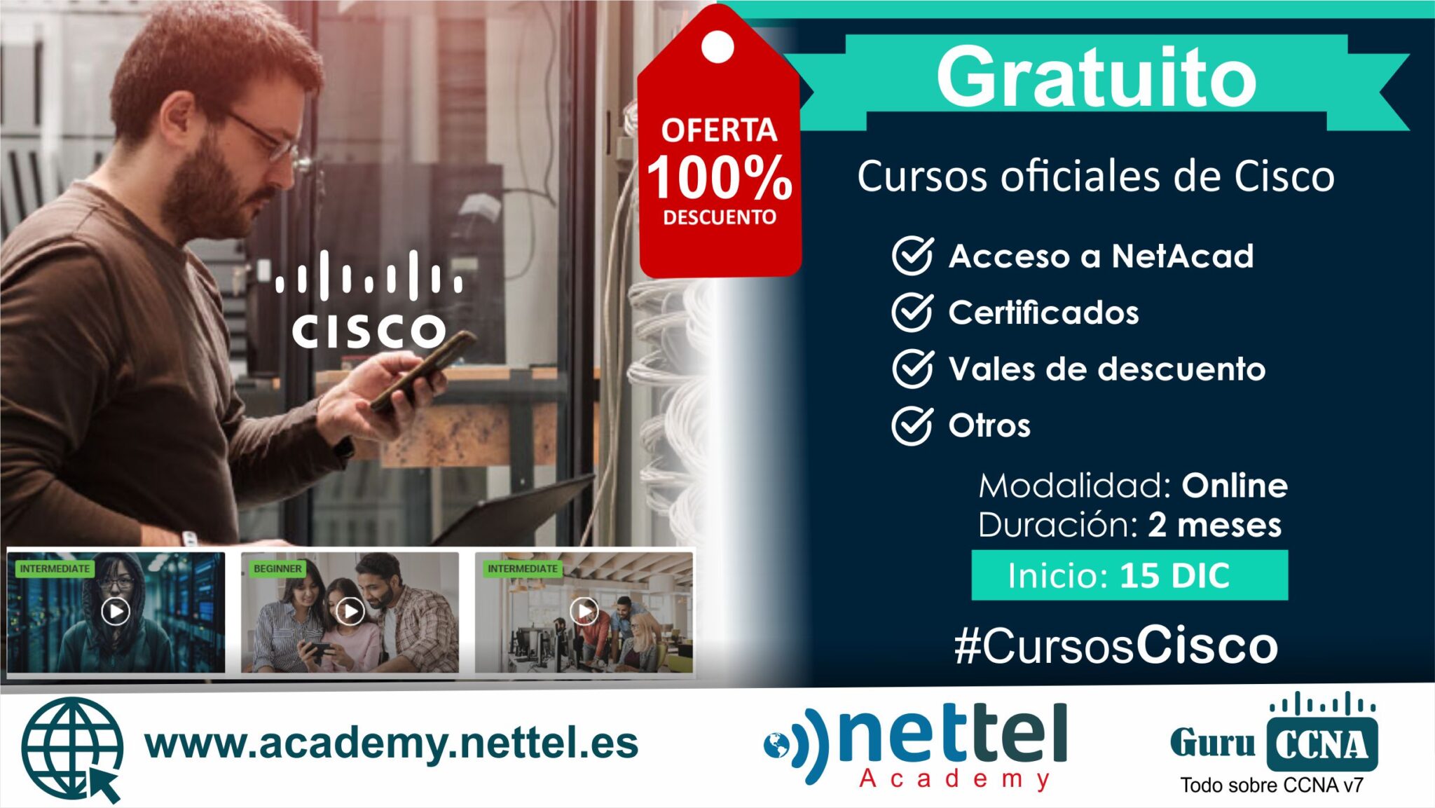 NetTel Academy - Todo sobre Cisco NetAcad - 2025